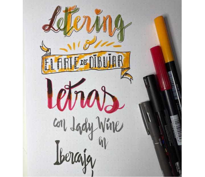 Lettering o el arte de hacer letras bonitas con Lady Wine | Fundación ...